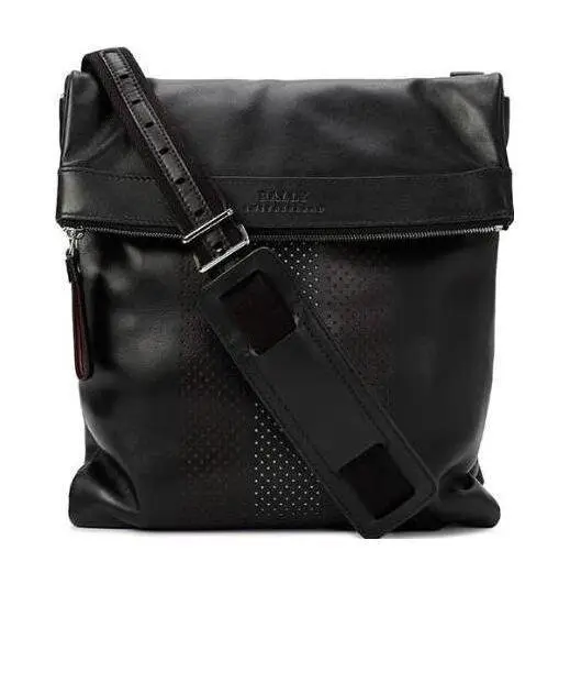 Bally Logo Shoulder Bag - Black