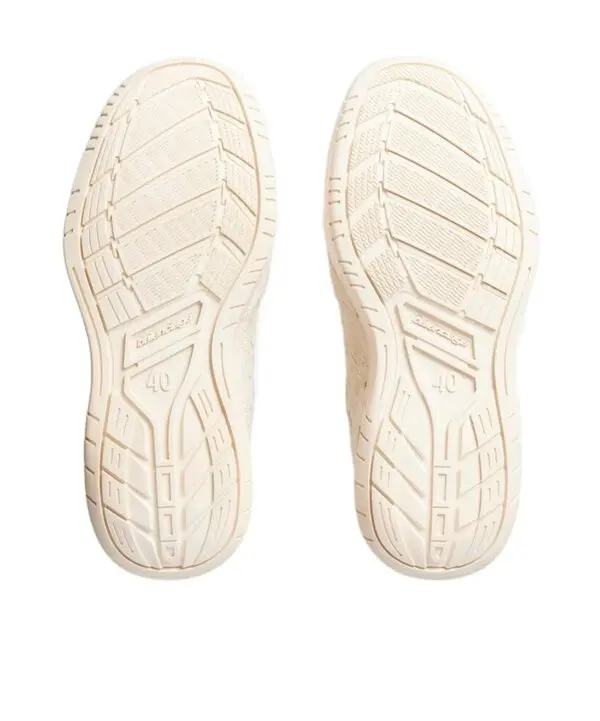 Balenciaga Hamptons Platform Sneakers - Beige/black