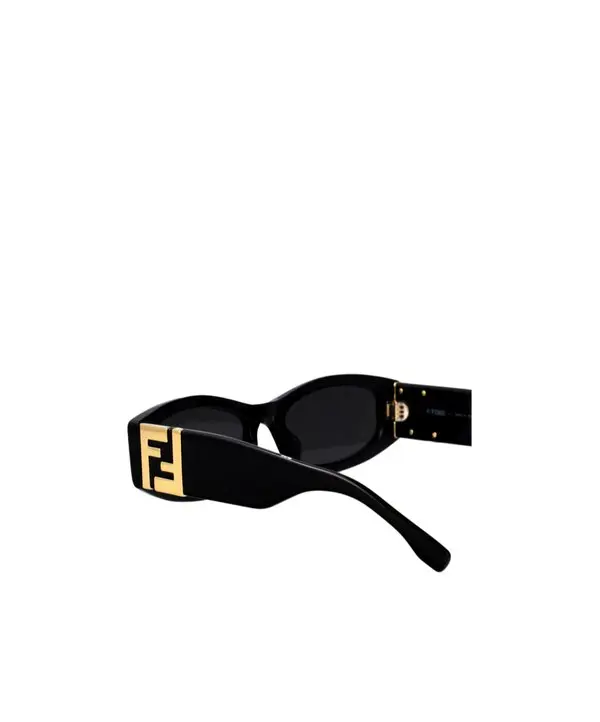 Fendi Geometric Frame Sunglasses - Black