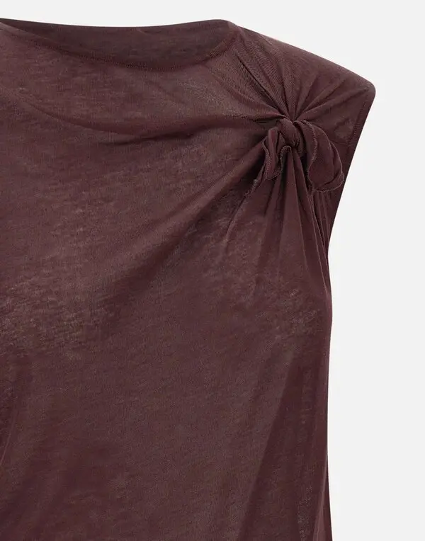 Victoria Beckham Knotted T-shirt
