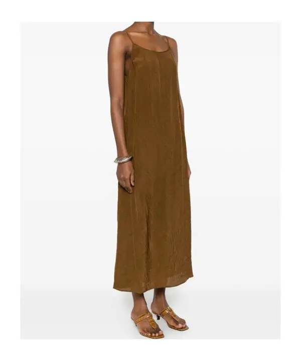UMA WANG Anaya Strappy Midi Dress