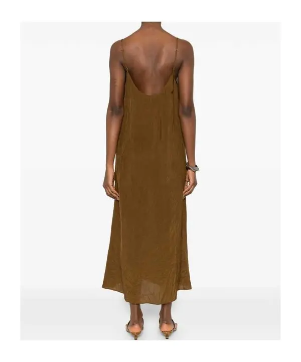 UMA WANG Anaya Strappy Midi Dress