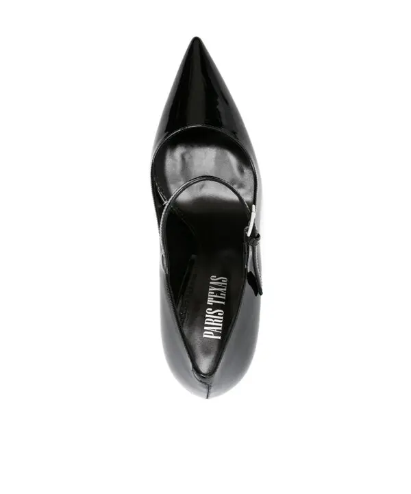 Paris Texas 90mm Leather Heeled Pumps