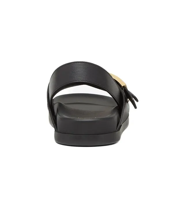 Fendi Ff Baguette Cross-over Slides