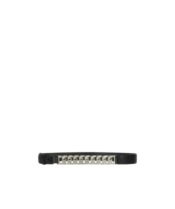Givenchy Chain Link Slim Belt - Black