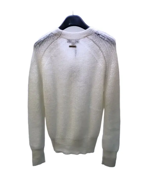 Burberry Round Neck Long Sleeve Knitted Pullover