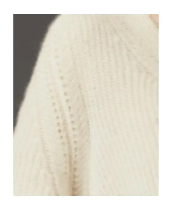 Burberry Round Neck Long Sleeve Knitted Pullover