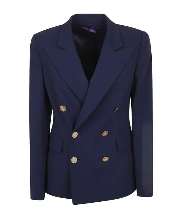 Ralph Lauren Camden Double-breasted Blazer - Black