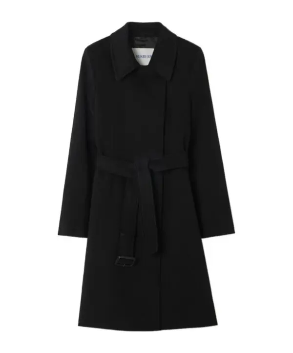 Burberry Cashmere Coat - Black
