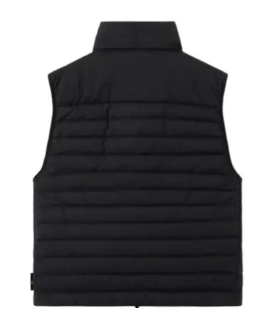 Stone Island Padded High Neck Gilet - Black