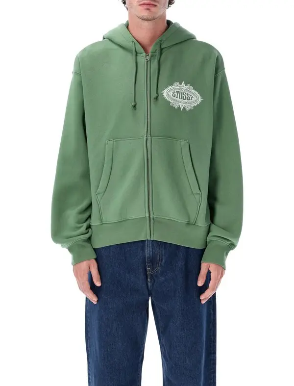 StÜssy Mantra Zip Hoodie