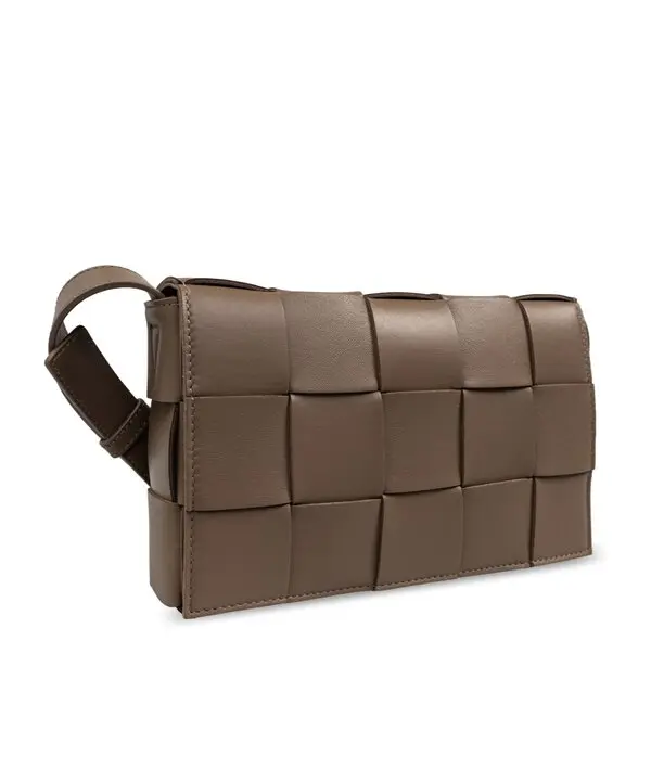 Bottega Veneta Flip Shoulder Bag - Brown