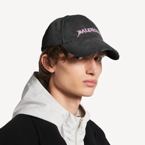 Balenciaga Embroidered Logo Baseball Cap