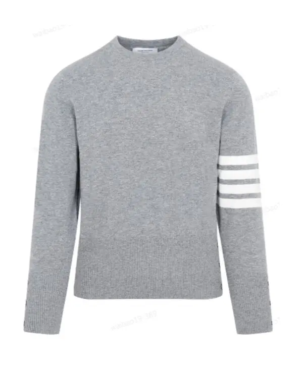 Thom Browne 4-bar Cashmere Crewneck Jumper