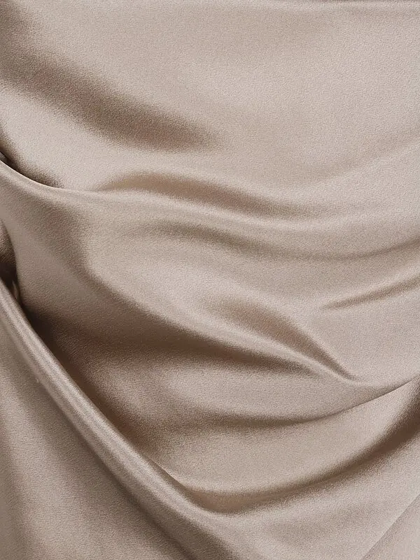 Saint Laurent Backless Cowl Maxi Dress - No