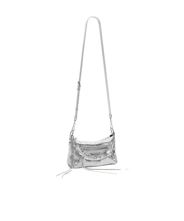Balenciaga Le City Mini Shoulder Bag - Silver