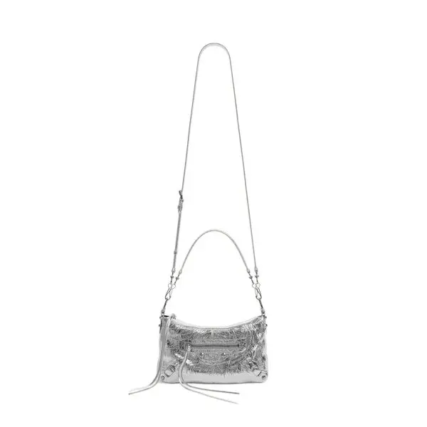 Balenciaga Le City Mini Shoulder Bag - Silver