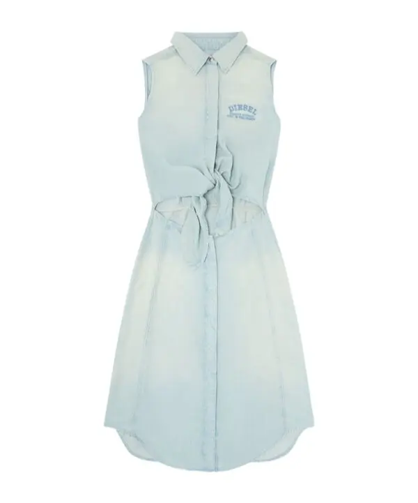 DIESEL® De-susy-s Tie-waist Midi Dress