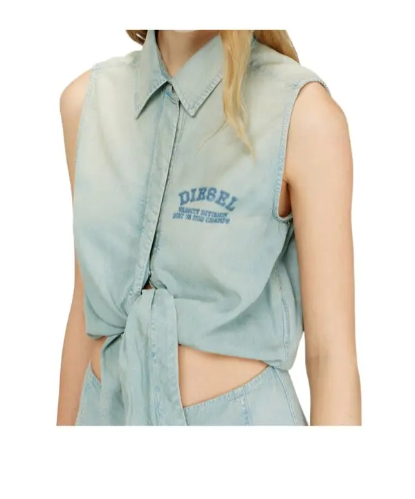 DIESEL® De-susy-s Tie-waist Midi Dress