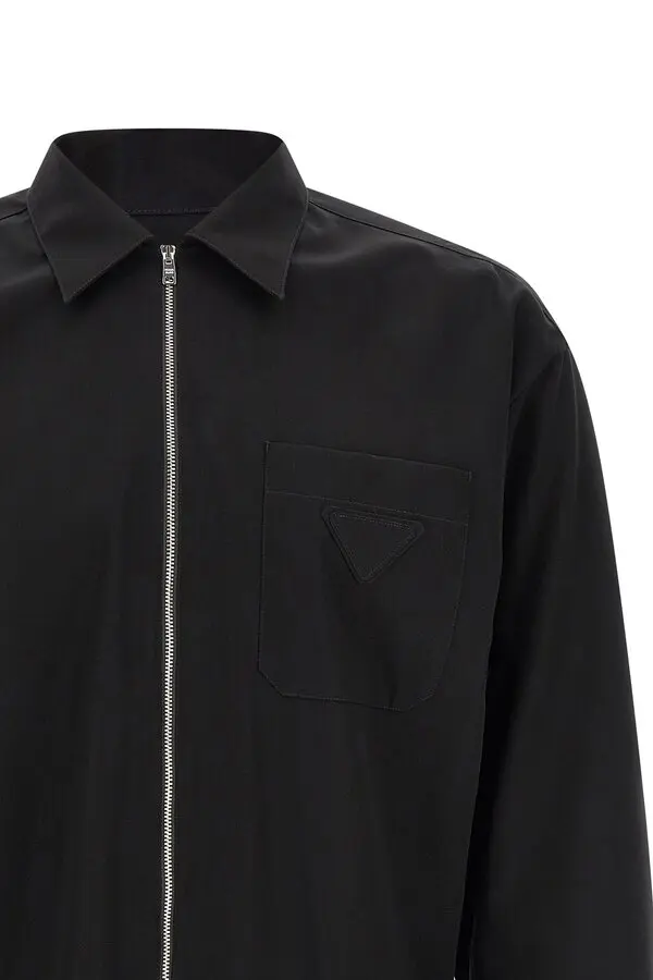 Prada Zip-up Overshirt