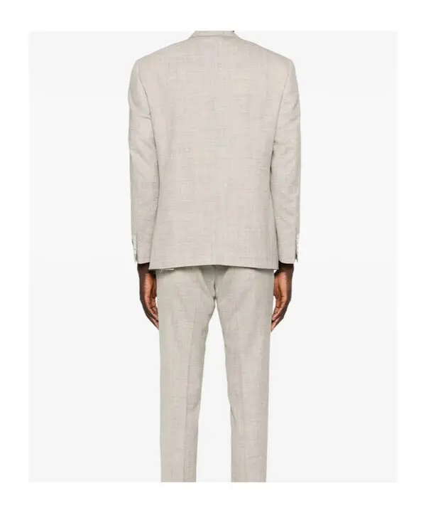 Canali Single-breasted Suit Jacket - Light Brown