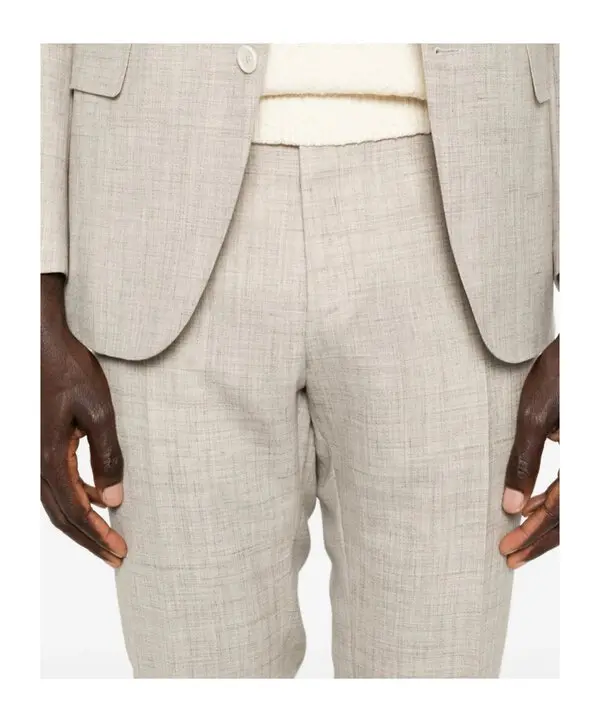 Canali Single-breasted Suit Jacket - Light Brown