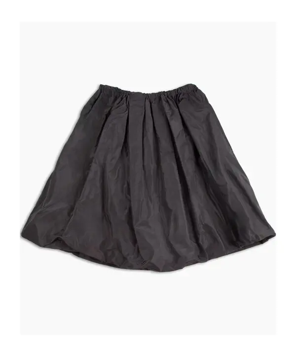 Prada Technical Taffeta Midi Skirt
