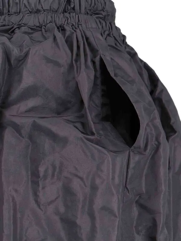 Prada Technical Taffeta Midi Skirt