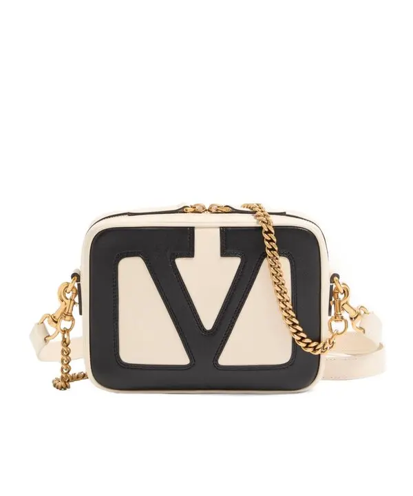 Valentino Garavani Viva Superstar Zip-up Crossbody Bag - Black