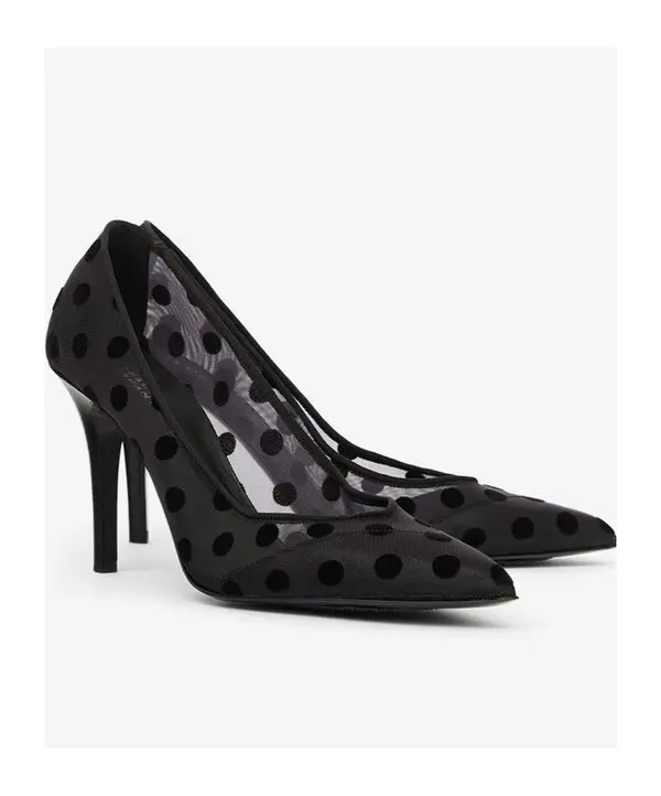 Isabel Marant Étoile Pristy Polka Dot Tulle Pumps