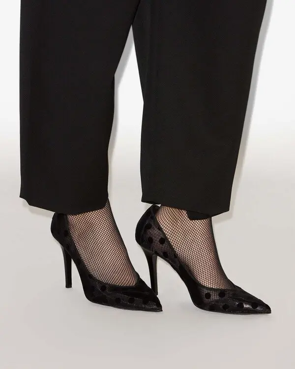 Isabel Marant Étoile Pristy Polka Dot Tulle Pumps