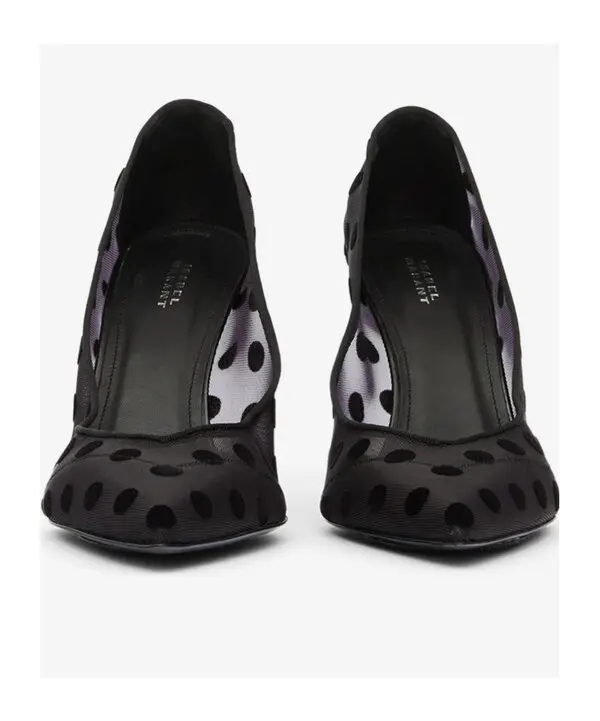 Isabel Marant Étoile Pristy Polka Dot Tulle Pumps