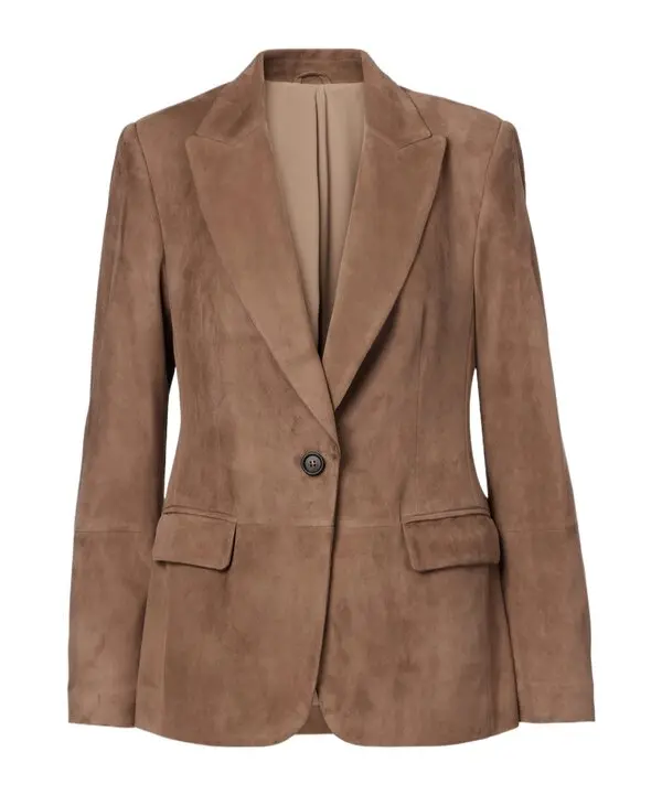 Brunello Cucinelli Suede Blazer
