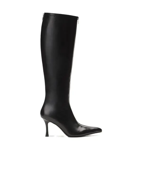 Alexander Wang Vera Knee-high Zip Stiletto Boots - Black