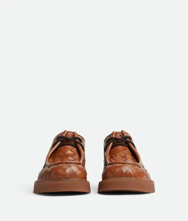 Bottega Veneta Haddock Lace-up Shoes - Brown