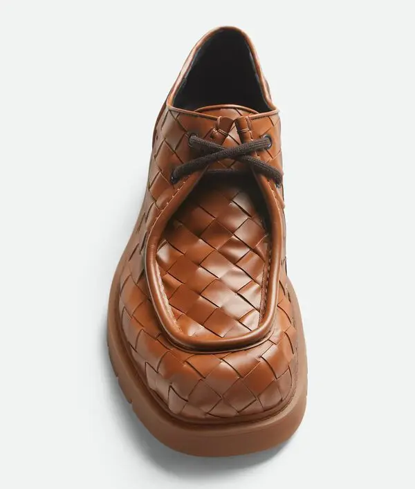 Bottega Veneta Haddock Lace-up Shoes - Brown