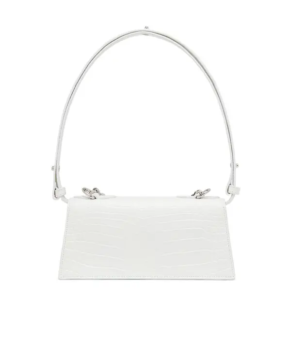 Alexander McQueen Jewelled Embossed Mini Shoulder Bag