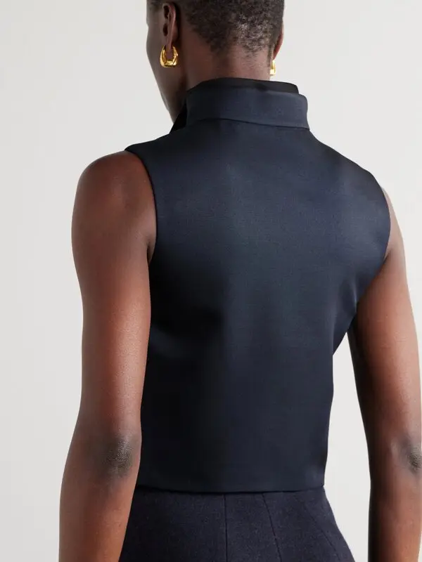 Loro Piana Sleeveless Vest - Navy Blue