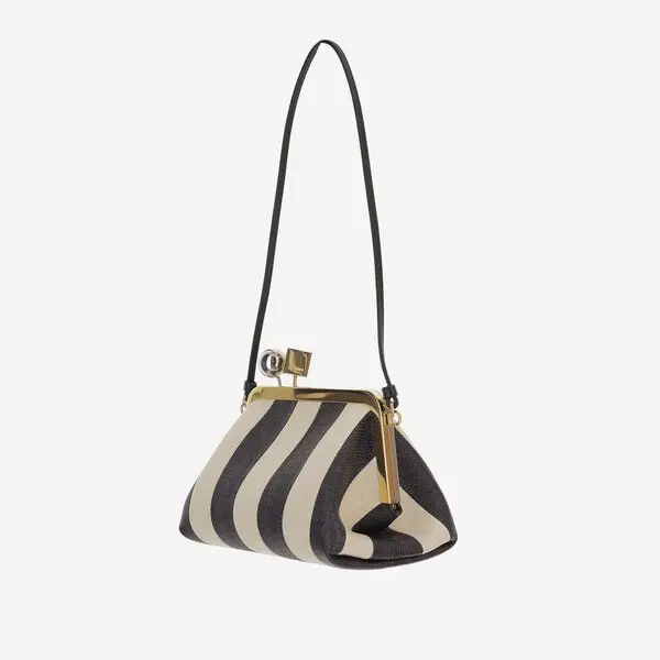 Jacquemus The Berlingot Small Clasp Clutch Bag - Black