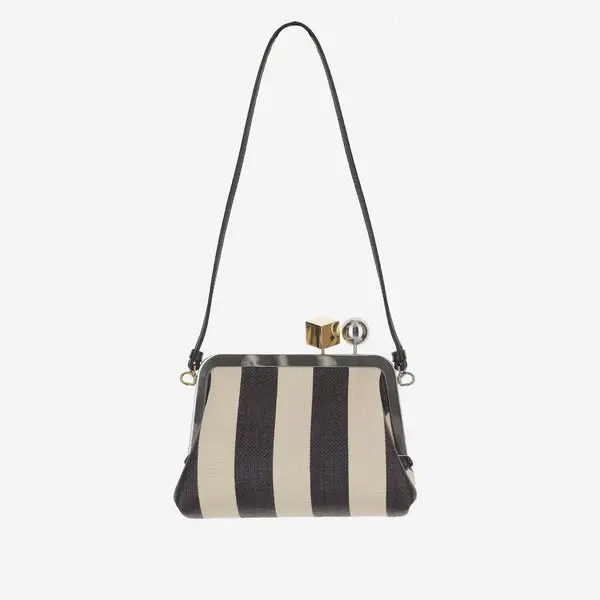 Jacquemus The Berlingot Small Clasp Clutch Bag - Black