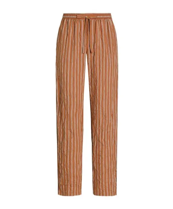Dolce & Gabbana Striped Wide-leg Trousers - Multi-color
