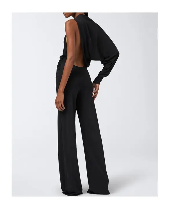 Andamane Serena Draped Asymmetrical Jumpsuit