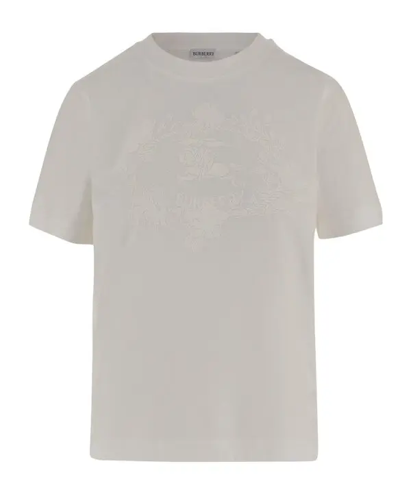 Burberry Knight Stamp Cotton T-shirt