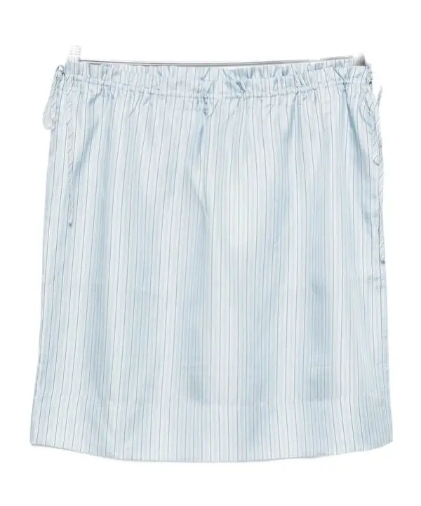 TOTEME Striped Mini Skirt - Icewh