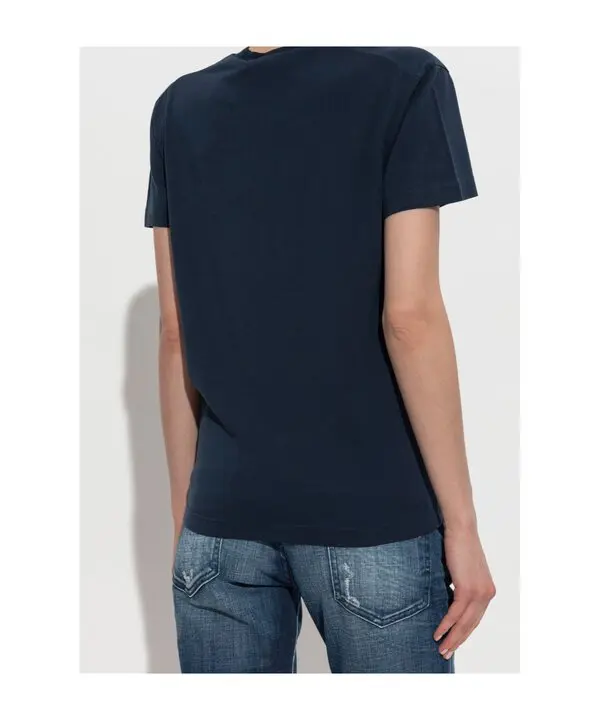 Dsquared2 Born To Be Wild" Graphic T-shirt - Black