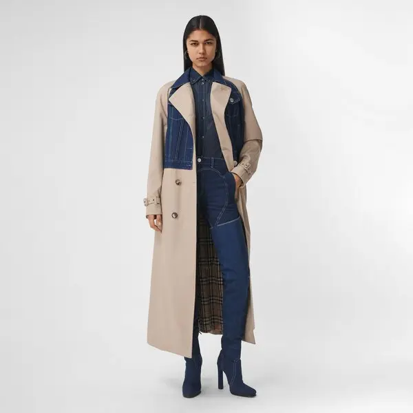 Burberry High-rise Skinny Jeans With Heart Motif
