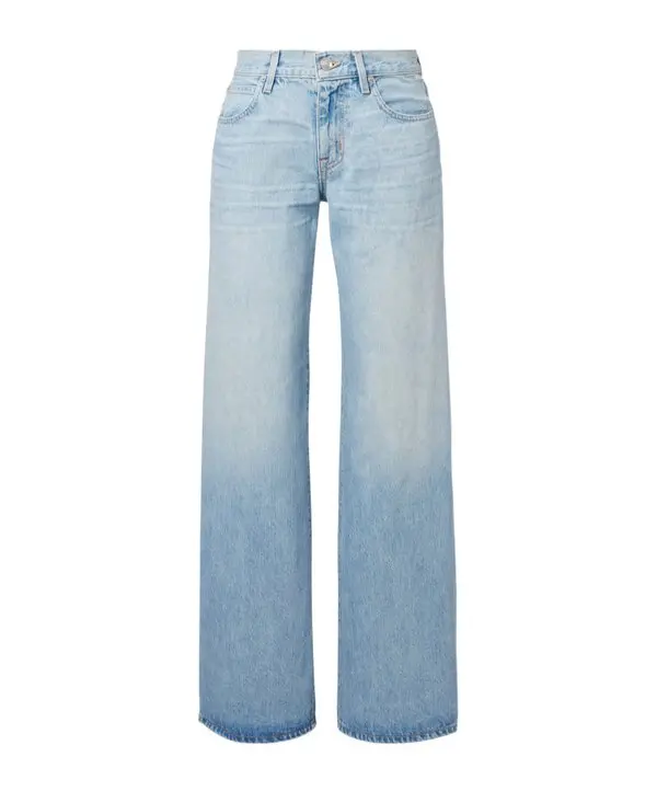 SLVRLAKE Mica Wide-leg Denim Trousers - Blue
