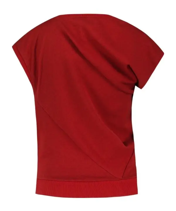 VIVIENNE WESTWOOD Asymmetric Logo Top - Red