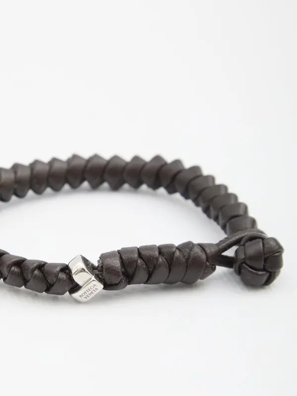 Bottega Veneta Intrecciato Knot Bracelet