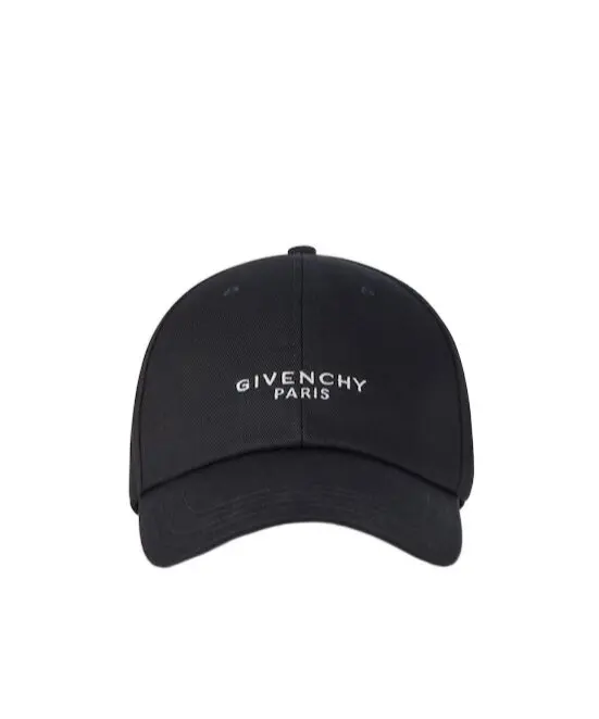 Givenchy Logo Embroidered Baseball Cap - Black